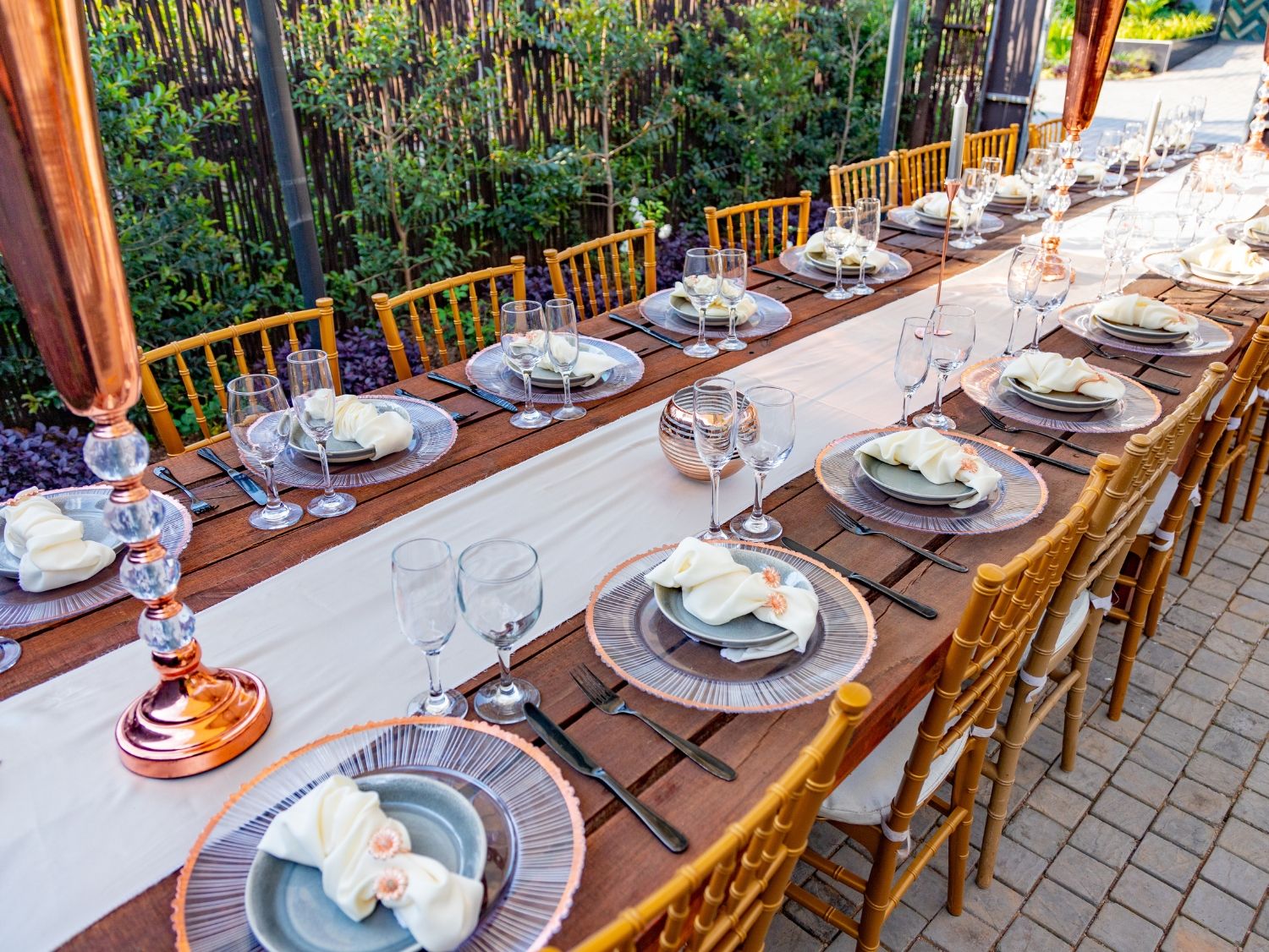 Garden Courtyard Corporate Event Venue – JHB
