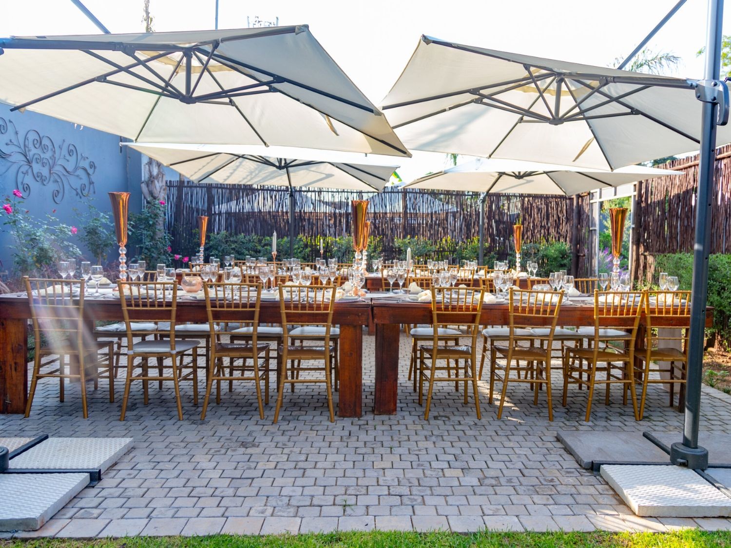 Garden Courtyard Corporate Event Venue – JHB