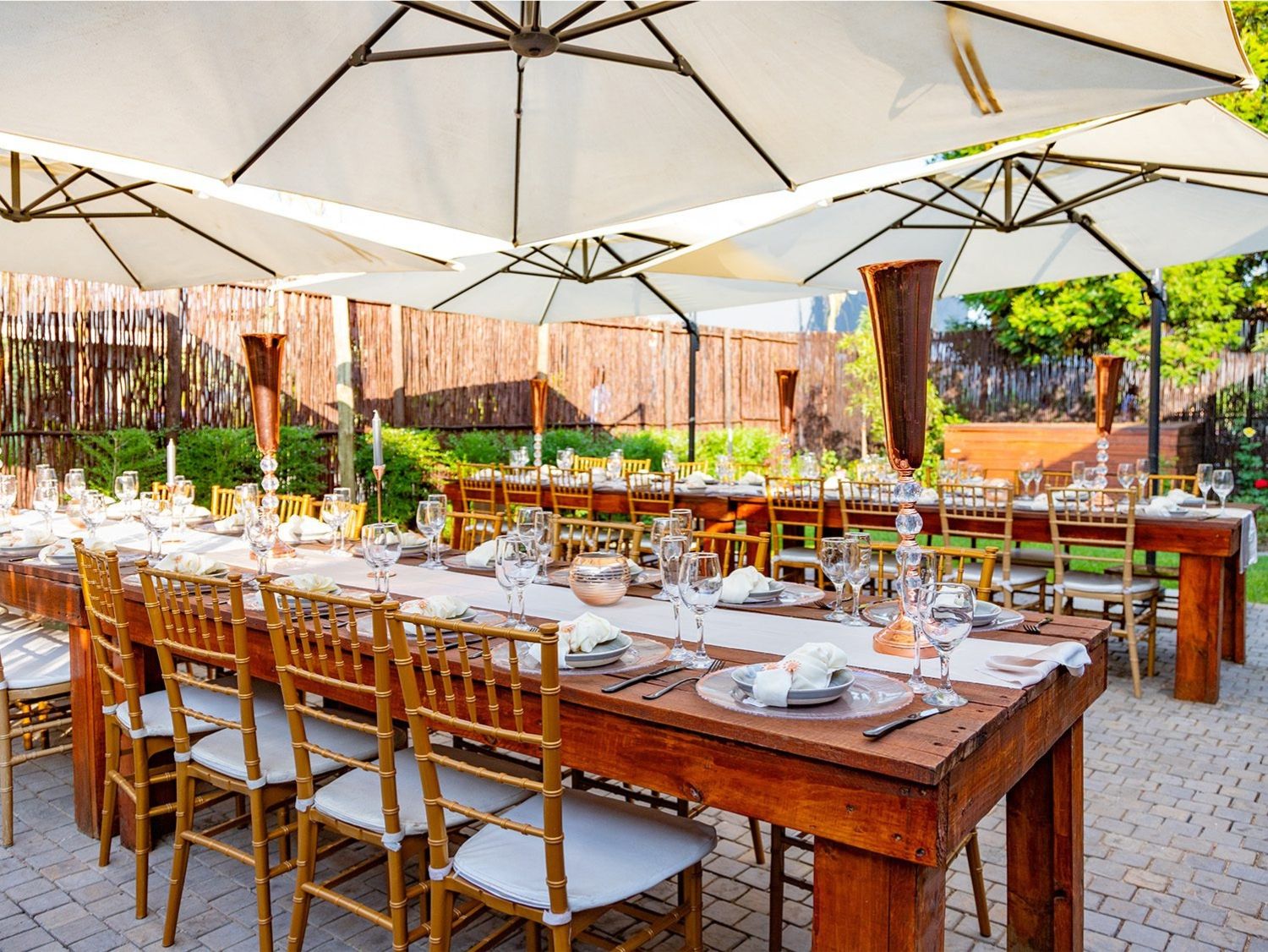 Garden Courtyard Corporate Event Venue – JHB